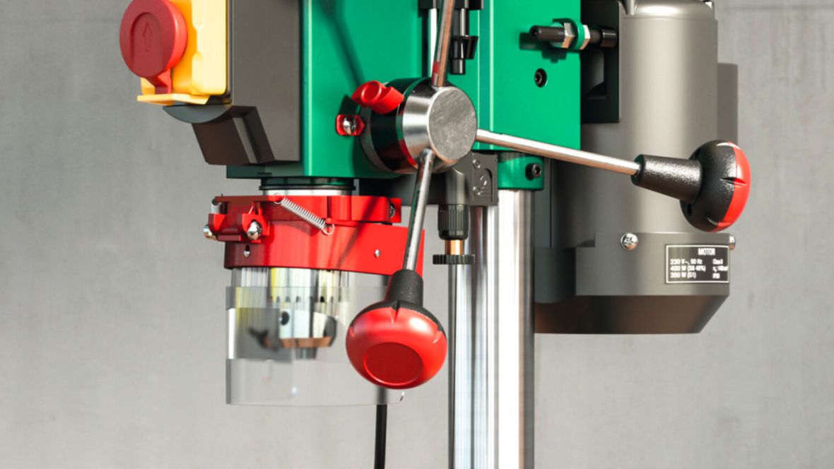 PARKSIDE bench drills | Fixed in place, firmly secured